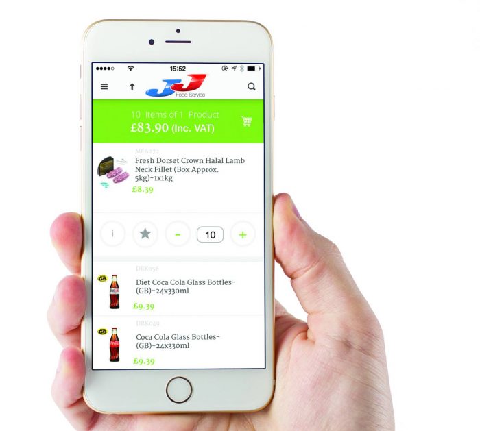 JJ Food Service predicts customers’ orders with new smart ordering app - New Era